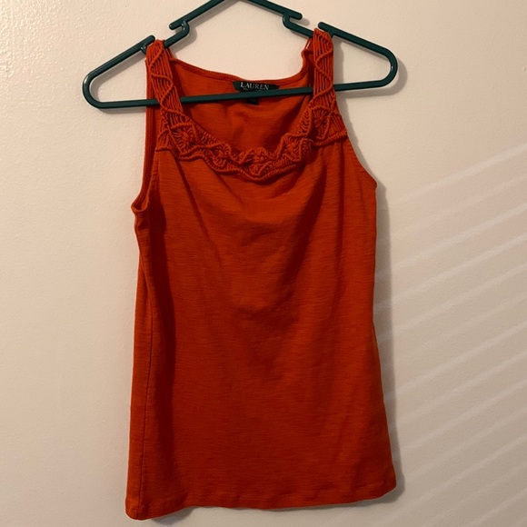 Lauren Ralph Lauren | Tops | Ralph Lauren Small Red Tank Top | Poshmark